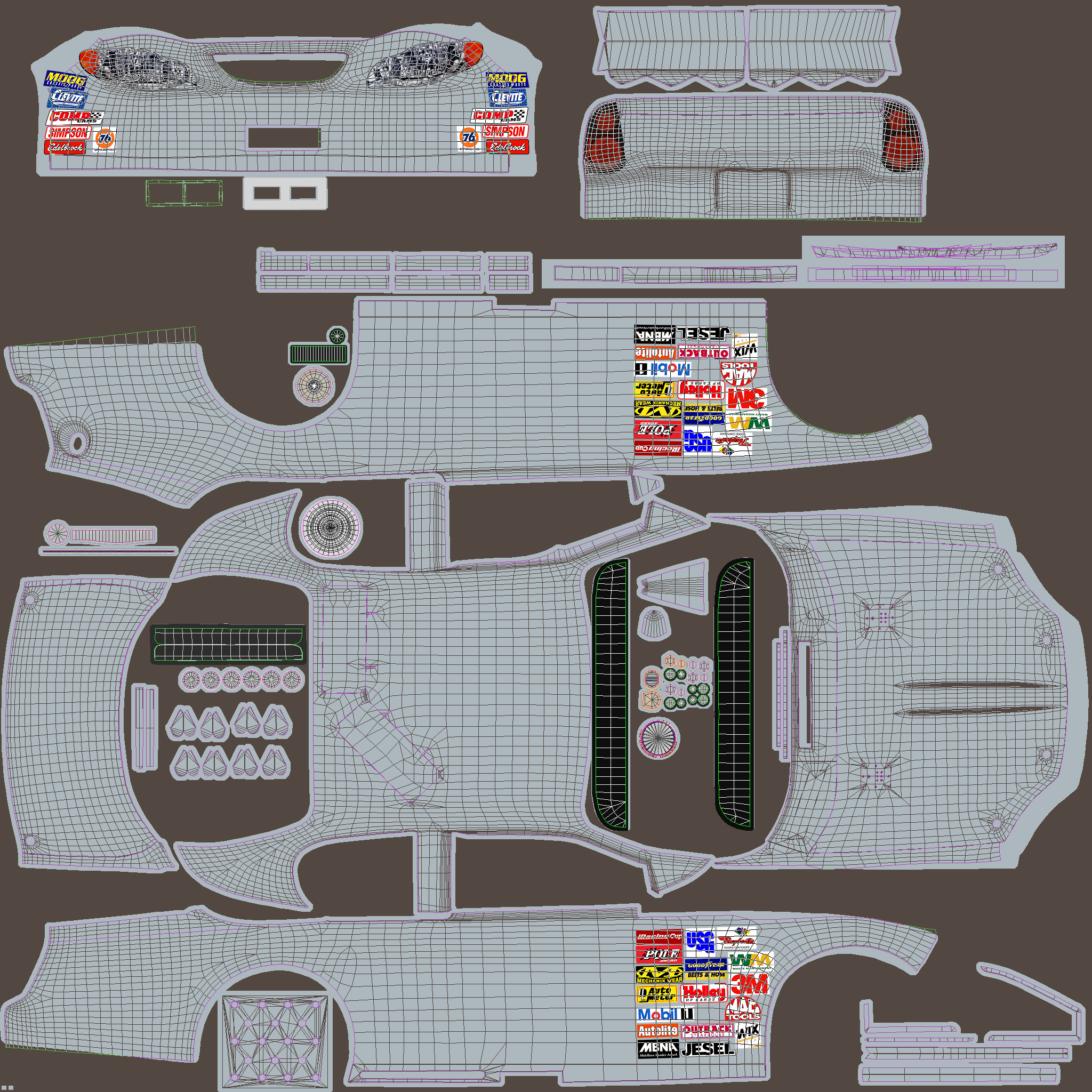 Painting considerations for iRacing’s new Gen 4 stock cars