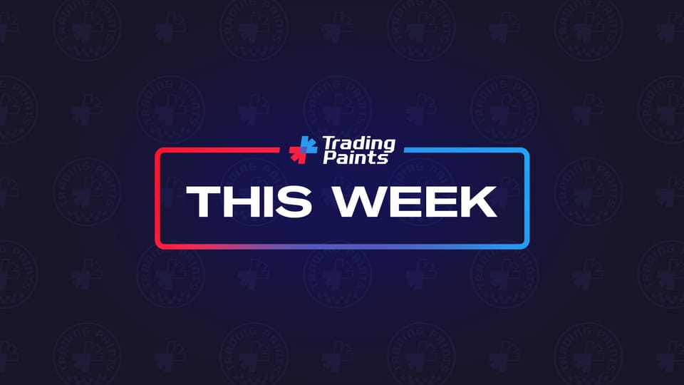 This Week on Trading Paints: January 23, 2026